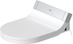 duravit 610000 bidet toilet seat, medium, white