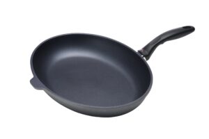 swiss diamond hd classic nonstick oval fish pan with lid- 10.25" x 15"