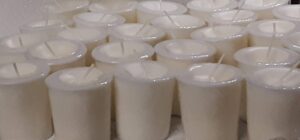 24 pack 2 oz unscented(no candle fragrance added) soy votives