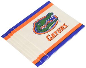 mayflower distributing company university of florida lunch napkin, 6.5-inch, multicolor