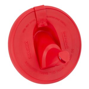 shur-line 2007061 red silicone mess-free store and pour collapsible paint can lid