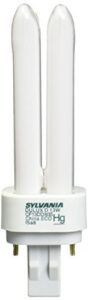 sylvania 21118 compact fluorescent 2 pin double tube 3500k, 13-watt