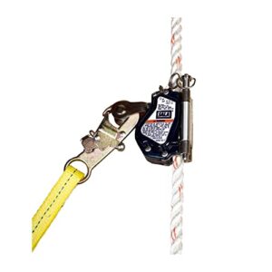 3m dbi-sala lad-saf hands free mobile stainless steel and thermoplastic rope grab