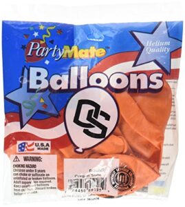 pioneer balloon company 11" oregon state ltx 10ct, one size, multicolor