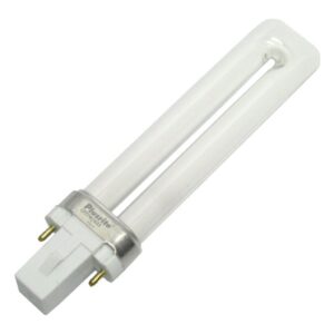 plusrite 4005 - pl7w/1u/2p/841 single tube 2 pin base compact fluorescent light bulb