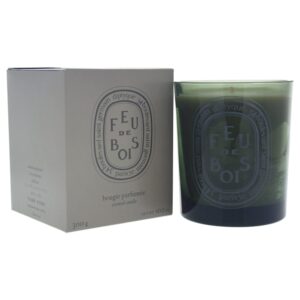 diptyque grey feu de bois candle- red 10.2 oz