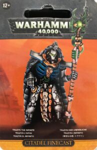 games workshop gw49-65 (finecast) necron trazyn the infinite