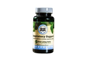 silver lining herbs 22 respiratory support canine - supports and maintains a dog's lung function and a healthy respiratory system - canine support supplement made with natural herbs - 90 capsules