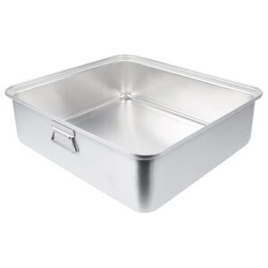 vollrath 68365 roasting pan - aluminum, extra heavy, 10 gauge, 42 quart