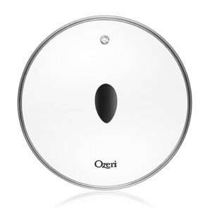 10" frying pan lid in tempered glass, by ozeri