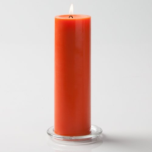 Richland® 3" X 9" Hand Poured Orange Pillar Candle