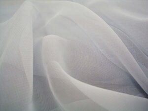 polyester chiffon solid-platinum 60"wide