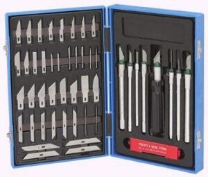 56 piece precision knife set