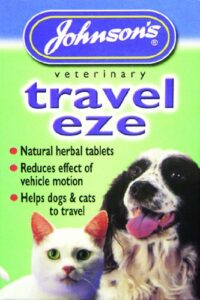 pet-bliss travel-eze dog travel sickness tablets - johnson's (tp)(jtst)