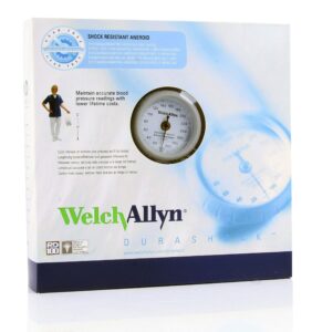 welch allyn ds44-11 durashock adult cuff aneroid sphygmomanometer