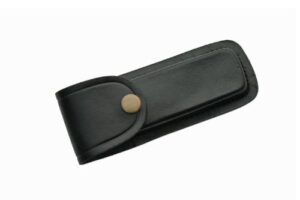 pakistan black leather belt sheath