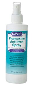 davis pramoxine anti-itch dog and cat spray, 8-ounce