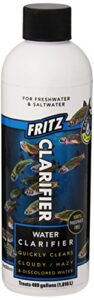 fritz aquatics 80176 fritz water clarifier for fresh and salt water aquariums, 8-ounce