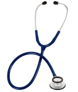 prestige medical clinical lite stethoscope, navy blue, 3.8 ounce