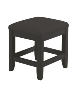 home styles bedford black vanity bench