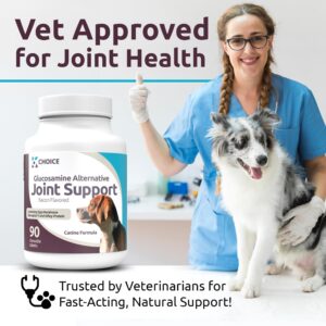 K9 Select Joint Support for Dogs with BiovaPlex - Glucosamine Alternative - 90 Chewable Tablets - Dog Joint Supplement for Mobility & Flexibilty - Hip & Joint Supplement Dogs Promotes Overall Health