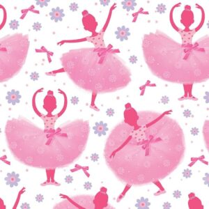 16-count paper beverage napkins, tutu much fun birthday