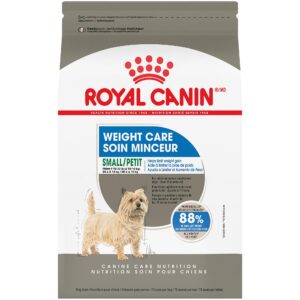 royal canin small weight care adult dry dog food for small breeds, 2.5 lb bag