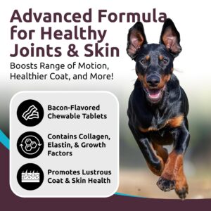 K9 Select Joint Support for Dogs with BiovaPlex - Glucosamine Alternative - 90 Chewable Tablets - Dog Joint Supplement for Mobility & Flexibilty - Hip & Joint Supplement Dogs Promotes Overall Health