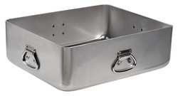 vollrath 68391 premium super-strength roaster pan - 42 qt. capacity