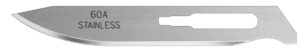 havalon piranta #60a stainless steel blades - 50 pack