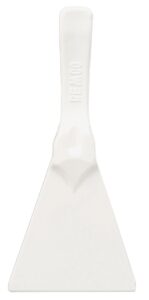 large hand scraper, white, 4x9-3/4 in.