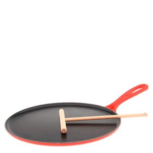 le creuset crepe pan - cherry - 10.75