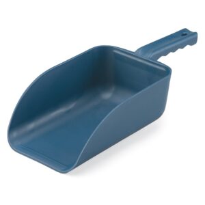 remco - a vikan company 6400md3 blue polypropylene md metal detectable hand scoop, 32 oz.