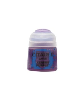 games workshop citadel pot de peinture - layer xereus purple