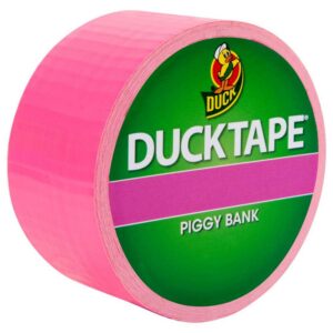 duck colored duct tape, 3" core, 1.88" x 15 yds, neon pink