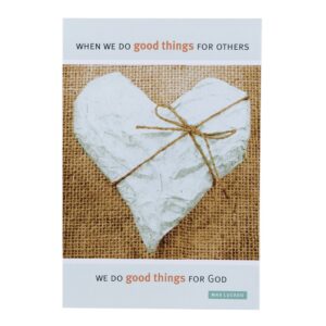 dayspring - max lucado - do good things - 6 premium ministry appreciation cards and envelopes