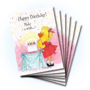 suzy's zoo happy birthday card 6-pack 10327