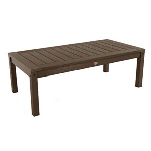 highwood ad-dsct1-ace adirondack coffee table, weathered acorn