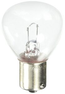 satco s3624 6-8v sc bayonet base 24-watt rp11 light bulb, clear