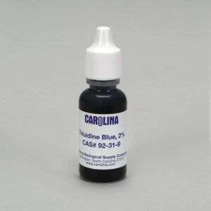 toluidine blue, 2%, 15 ml