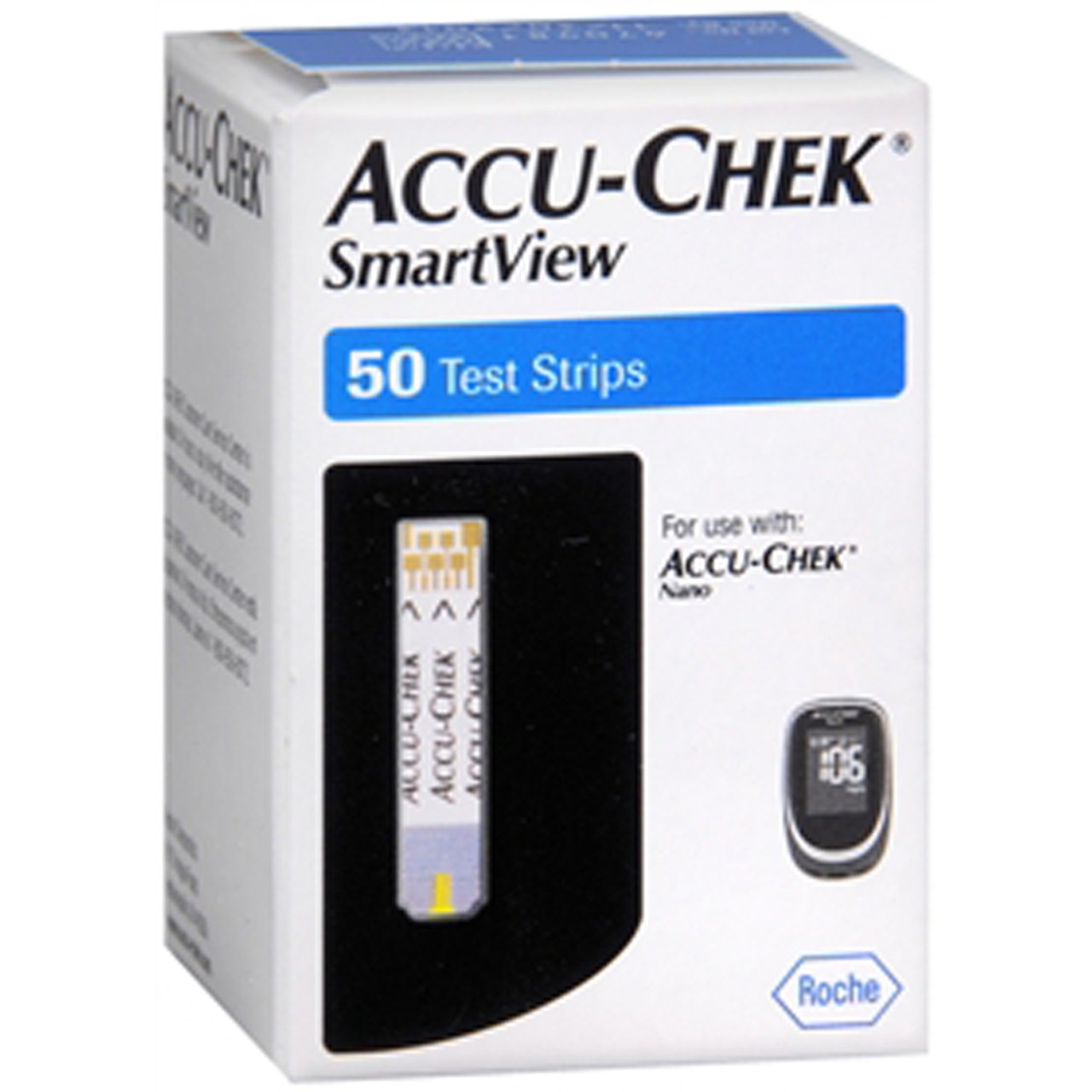 Accu-Chek SmartView Test Strips Box of 50