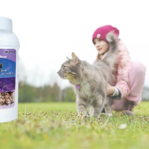 Alzoo Cat Litter Deodorizer, Lavender Bay