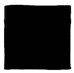 black 100% wool felt - thick, hand made felt, 12" x12" square