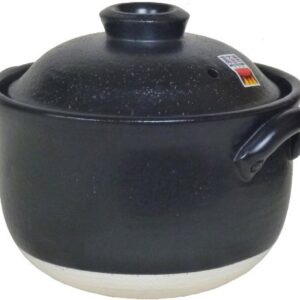 Rice casserole double lid Yokkaichi Banko ware [rice pot of old-fashioned (made in Japan) [authentic] 4 Go 0 sent (Japan import / The package and the manual are written in Japanese)