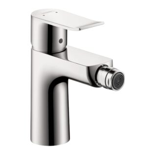 hansgrohe 31280001 metris 6-inch tall 1 bidet faucet in chrome