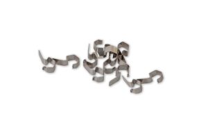 12 weck jar stainless steel clips / clamps - suitable for 6 jars