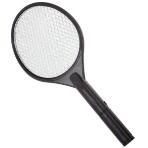 zap master the original electric hand held racket bug zapper (black)