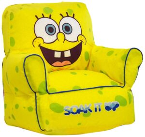 nickelodeon spongebob squarepants bean bag sofa chair for 12 month – 3 years