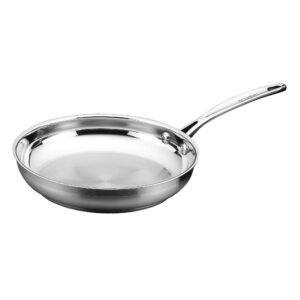 scanpan impact 8” fry pan - made of durable 18/10 stainless steel - dishwasher & oven safe