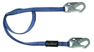 fall tech 82068 8-feet web restraint lanyard